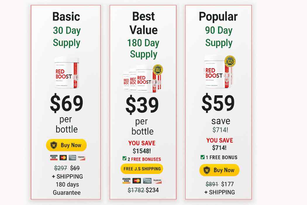 Red Boost Scam or Legit? Truth About Men’s Vitality Support Claim!